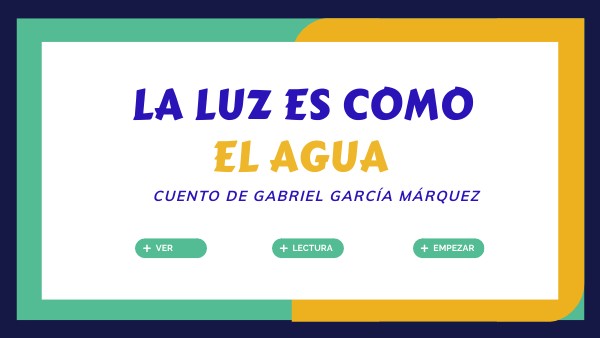 QUIZ: LA LUZ ES COMO EL AGUA | Genially