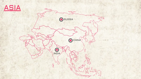 ASIA MAP | Genially