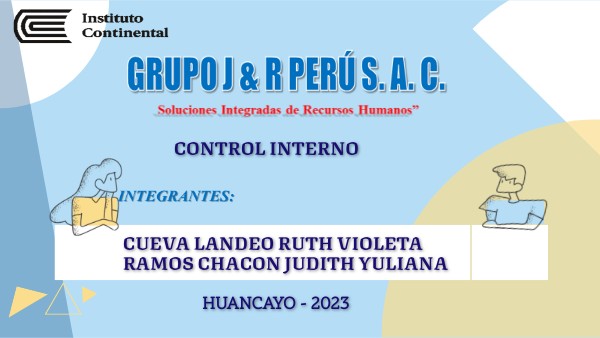 CONTROL INTERNO | Genially