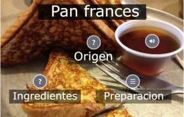 Imagen interactiva del Pan frances