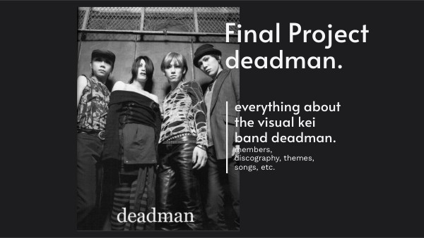 Final Project - deadman