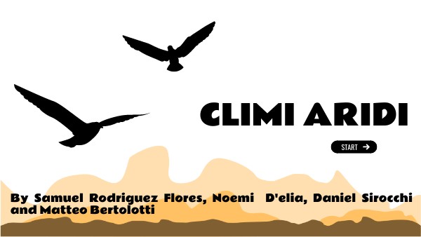 I climi aridi | Genially