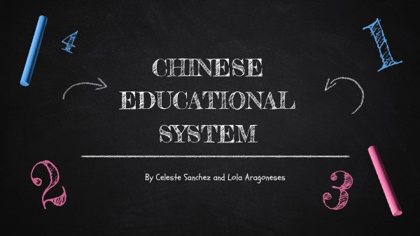 CHINESSE EDUCATONAL SYSTEM