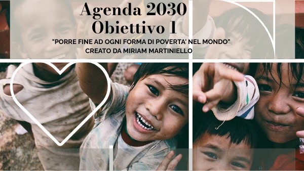 Agenda 2030 obiettivo 1 | Genially