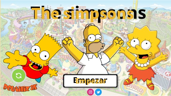 (Plantilla Gamificación) Simpsons | Genially