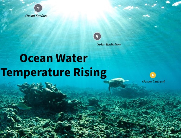 Ocean Water Temperatures Rising