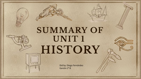 summary of unit 1