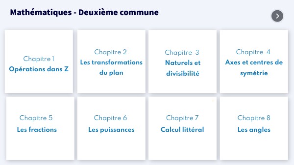 MATHEMATIQUES 2 commune | Genially