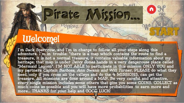 Pirate Challenge - Gamification