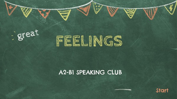 FEELINGS A2-B1