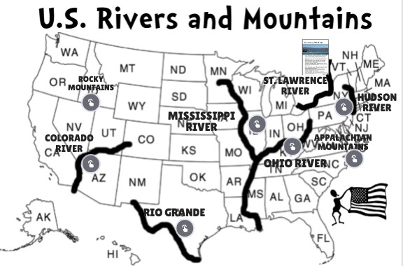 US Rivers and Mountains- Miss Werner | Genially