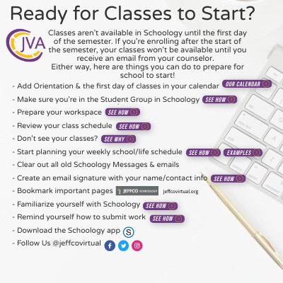 Ready for Classes