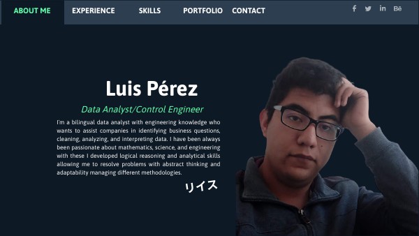 Luis Andres portfolio | Genially