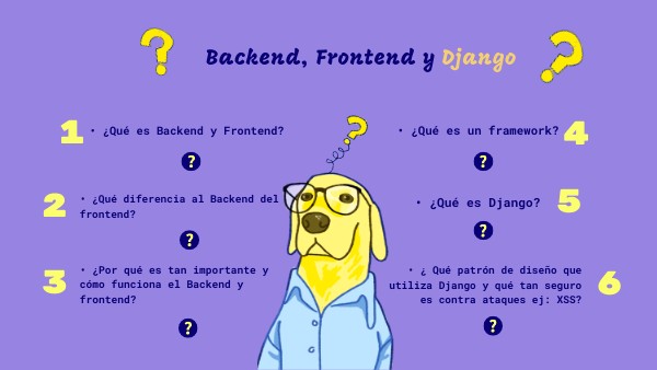 Django preguntas | Genially