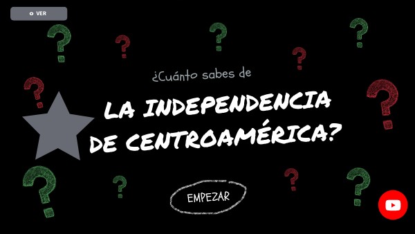 QUIZ DE LA INDEPENDENCIA DE C. A. | Genially