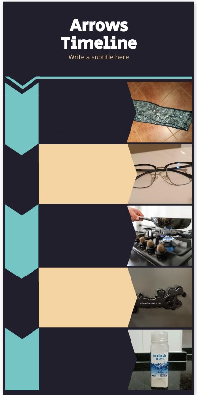 ARROWS TIMELINE | Genially