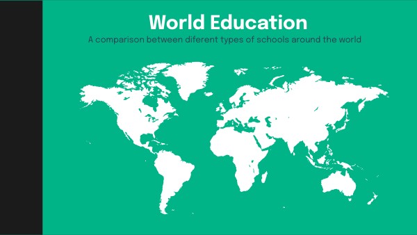 Infrographic of schools around the world | Genially