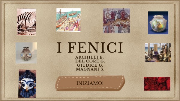 Presentazione sui Fenici | Genially