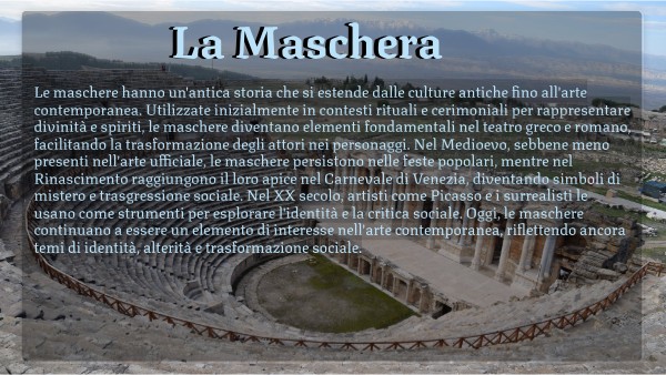 la maschera