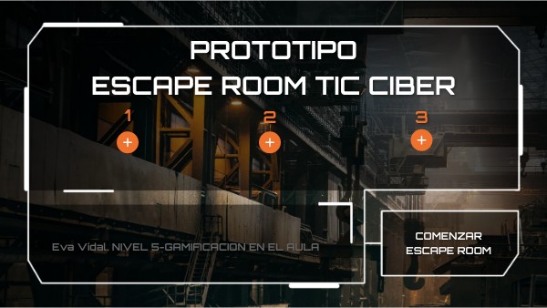 PROTOTIPO PROYECTO GAMIFICADO-ESCAPE ROOM