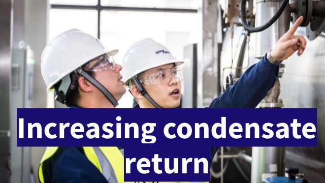 Increasing condensate return