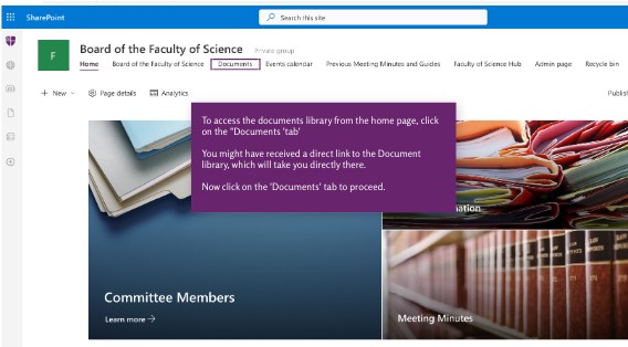 SP upload process | Genially