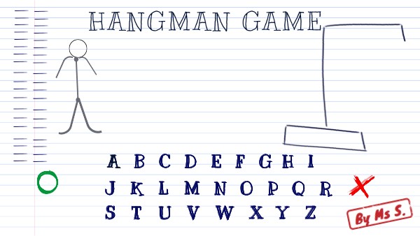 blank hangman | Genially