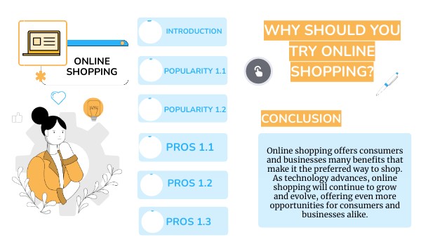 Online shopping | Genially