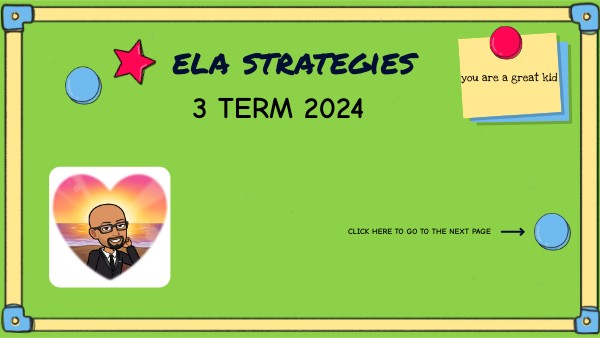 STRATEGIES ELA
