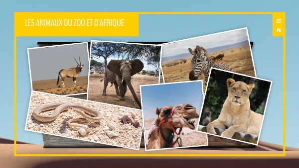 Copy - Les animaux du Zoo | Genially