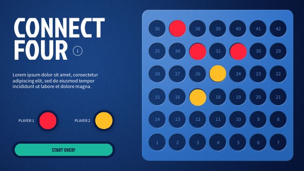 CONNECT FOUR GAME | Genially
