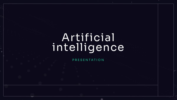 Artificial intelligence | Genially
