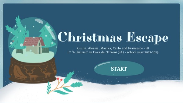 OK CHRISTMAS ESCAPE ROOM | Genially