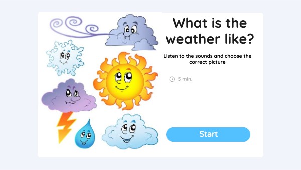 What is the weather like? | Genially