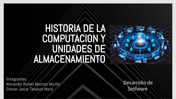 Historia de la computacion | Genially