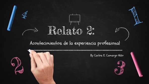 Relato 2: Acontecimientos de la experiencia profesional