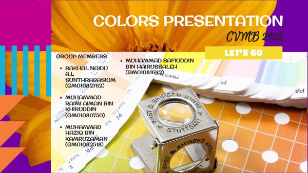 COLORS PRESENTATION