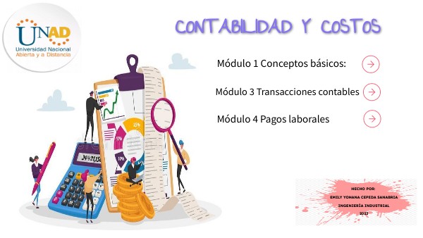 Infografia Contabilidad y costos Emily Yohana Cepeda S. | Genially