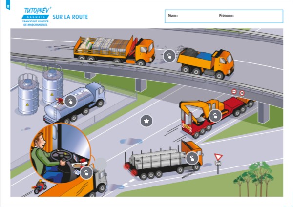 CHASSE AU RISQUES "SUR LA ROUTE" | Genially