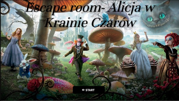 Alice in wonderland escape room | Genially