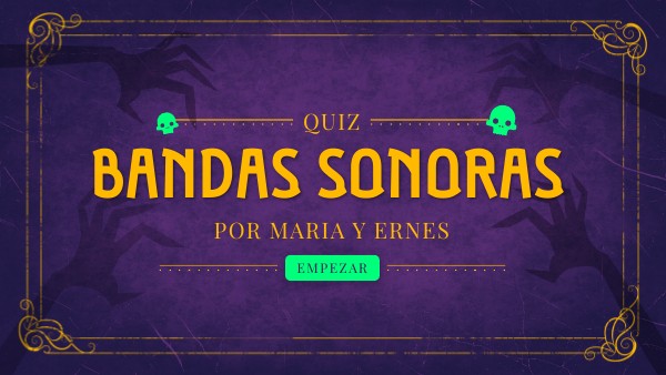 QUIZ BANDA SONORA | Genially