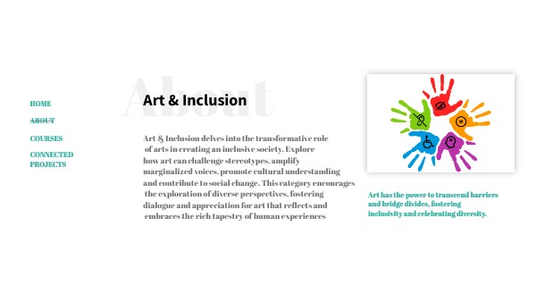 Art & Inclusion | Genially