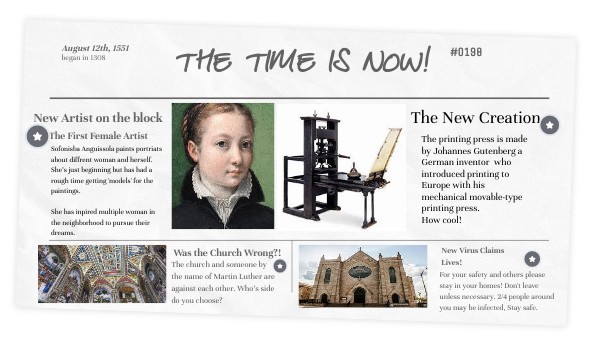 The Renaissance Newspaper- Powerpoint