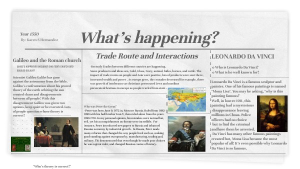 NEWSPAPER PRESENTATION