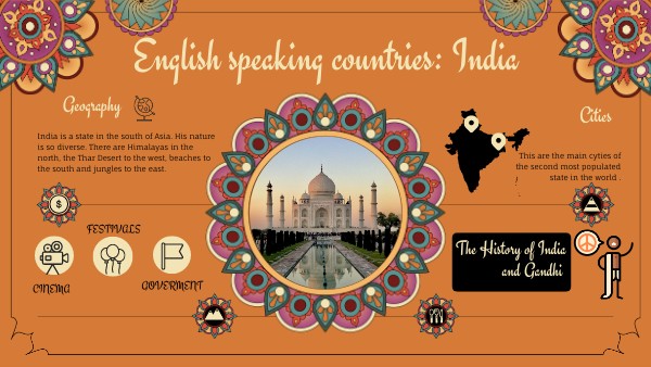 INDIA, INGLESE