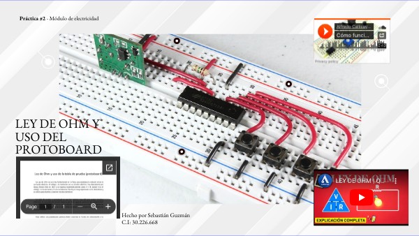 protoboard interactivo | Genially