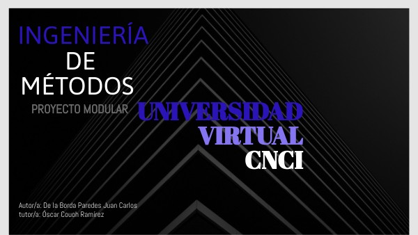 Proyecto Modular M10 Ingeniería de métodos