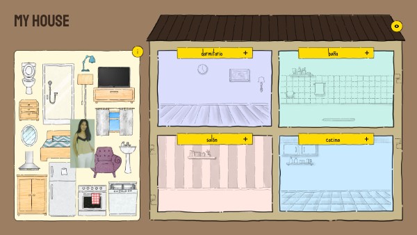 JUEGO PARTES DE LA CASA | Genially