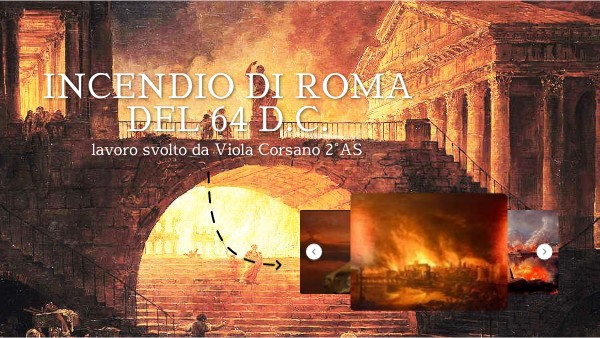 INCENDIO ROMA