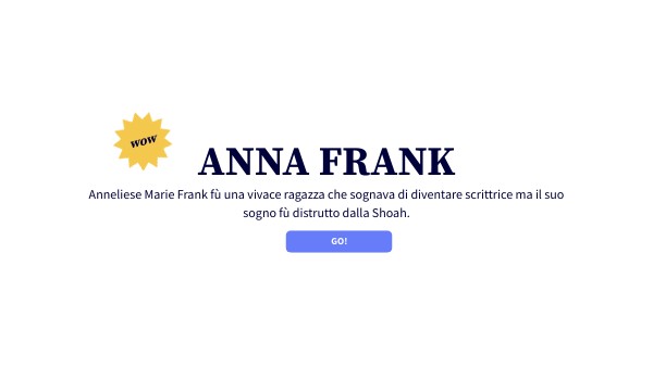 ANNA FRANK | Genially
